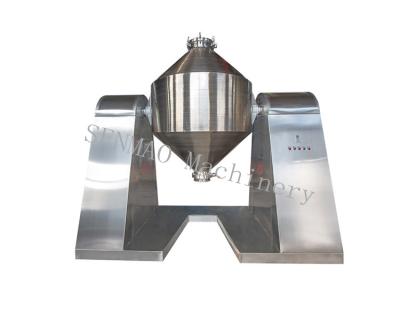 China Lithium Carbonate Double Cone Rotary Vacuum Dryer Chemical Raw Materials for sale