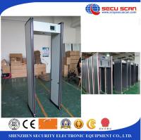China 24 Zones Walk Through Metal Detector / Metal Detector Gate 8w for sale