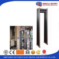 China LCD Display Economic Door Frame Metal Detector To Check Passerger ' s Body for sale