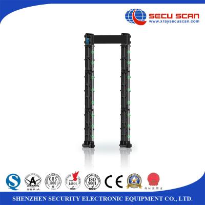 China 8 16 24 Zones Door Frame Metal Detector Gate Movable High Performance for sale