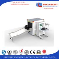 China Noiseless Events Airport X Ray Machines Stainless Steel Baggage Scanner Machine for sale