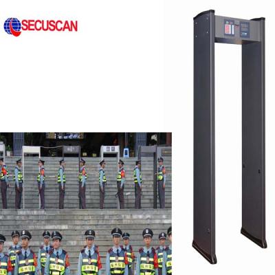 China 6 Zones Walk Through Metal Detector of Long Range , metal detectors security for sale