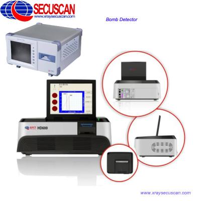 China TFT Color Touch Screen Explosive Tetector with Unlimited Storage for sale