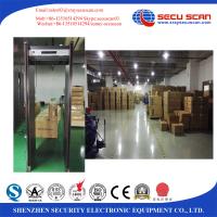 China Security Inspection Gate Walk Through Metal Detector For Office , Shops , Warehouse for sale
