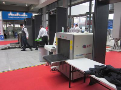 China Multi language x ray security scanner for arriving guest luggage in marathon events for sale