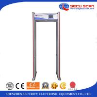 China LCD Screen Walk Through Metal detector gate AT300C Arched Metal Detectors for sale