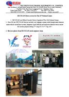 China Conventional Xray Baggage Scanner To Check Luggage Weapons In National Games for sale