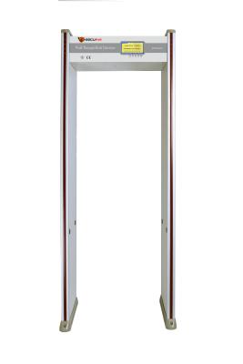 China 24 Zones Indoor Use Walk Through Metal Detector With 4h Backup Battery for sale