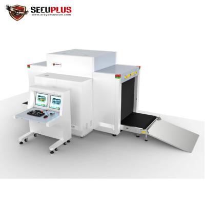 China Dual View X Ray Baggage Scanner 32mm Steel Penetration With Conveyor Max Load 200 KGS for sale