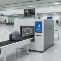China Gross Weight 380 Kgs XRay Baggage Scanner Operating Windows 10 Operation System Ensuring Detection of Prohibited Items for sale