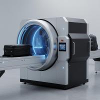 China Electric Drum Transmission Mode X Ray Baggage Scanner Providing Wire Resolution less than 00787mm Metal Wire for Security Checks for sale