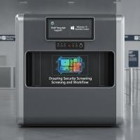 China Multi-language Support XRay Baggage Scanners Utilizing Windows 10 Operation System Ensuring Security Screening and Workflow for sale