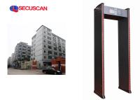 China Full Body Security Metal Detector Door with 6 Pinpoint zones for sale