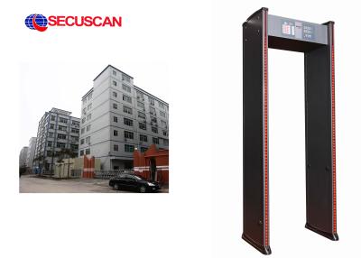 China Full Body Security Metal Detector Door with 6 Pinpoint zones for sale