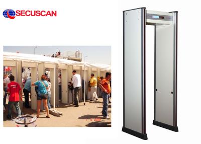 China door frame walk through metal detector for Commercial buildings, School security for sale