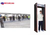 China LED alarm Walk-through Metal Detector gate for Factories and Entertainment environments for sale