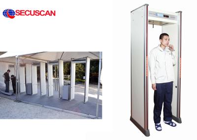 China Security high sensitivity walk-through metal detector door frame for detect contraband for sale