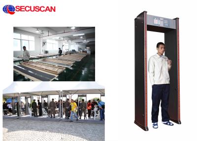 China Detecting Metal Articles Walk Through Scanner with remote control for sale