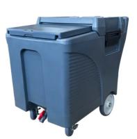 China 125L Insulated Ice Caddy UV Resistant Ice Bin Caddy Commercial Residential for sale
