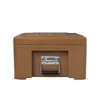 China Top Loading Food Pan Carrier 25L Coffee Mobile Hot Food Transportation Boxes For Food Delivery Service Providers for sale