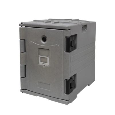 China Marble Insulated Cold Food Transport Containers Stackable Insulated Carriers For Hot Food for sale