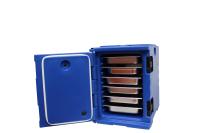 China Front Loading Insulated Pan Carrier To Keep Food Hot Polyethylene Nylon for sale