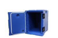 China Front Loading Insulated Pan Carrier To Keep Food Hot Polyethylene Nylon for sale