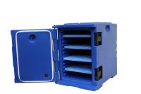 China Front Loading Insulated Pan Carrier To Keep Food Hot Polyethylene Nylon for sale