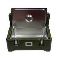 China Bpa Free Cold Food Carrier 10 Hours 25L Food Transport Box Green for sale