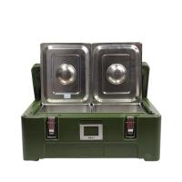 China Bpa Free Cold Food Carrier 10 Hours 25L Food Transport Box Green for sale