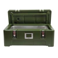 China Bpa Free Cold Food Carrier 10 Hours 25L Food Transport Box Green for sale