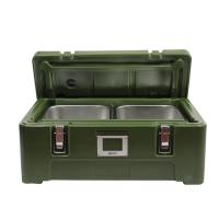 China Bpa Free Cold Food Carrier 10 Hours 25L Food Transport Box Green for sale