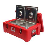 China 30Ltr 10.5KG Insulated Food Transport Box Rotational Insulated Hot Boxes for sale