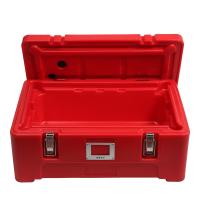 China 30Ltr 10.5KG Insulated Food Transport Box Rotational Insulated Hot Boxes for sale