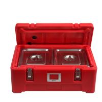 China 30Ltr 10.5KG Insulated Food Transport Box Rotational Insulated Hot Boxes for sale