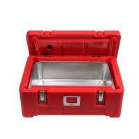 China 30Ltr 10.5KG Insulated Food Transport Box Rotational Insulated Hot Boxes for sale