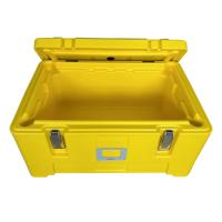 China 630mm Insulated Food Transport Box OEM  Cooler And Warmer Box Stackable End Loader for sale