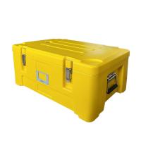China 630mm Insulated Food Transport Box OEM  Cooler And Warmer Box Stackable End Loader for sale