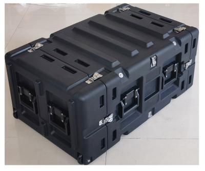 China IP6X  Roto Rack Case Rolling Rack 6U 24kg Rack Case With Wheels for sale