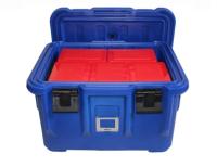China Transportation Insulated Food Delivery Bag Pan Carrier Catering Insulated Cool Box for sale