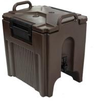 China 10 Gallon Insulated Beverage Dispenser Coffee Color Insulated Beverage Server for sale