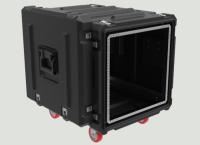 China 120KG IP65  Shock Racks Absorber Rack Box 4 Wheels Skb 10u Rack Case for sale