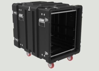 China Shock Absorber Skb 12u Rack Case Rack Box Waterproof 4 Wheels Specialty Racks for sale