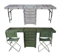 China Easy Moving PE Military Carrier Double Financial Desk Military Case Dustproof for sale
