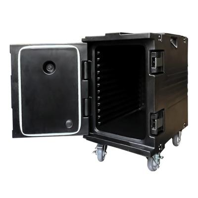 China Unbreakable 20lbs Food Pan Carrier Ultra Insulated Catering Tray Carrier Black for sale