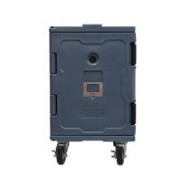 China Stackable Ergonomic Insulated Pan Carrier 90L 3 Layers Insulated Food Transport Containers for sale
