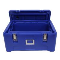 China Cold Drinks 25L Insulated Food Transport Box Smooth Rotational Stackable Transport Box for sale