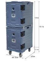China 180L Camping Insulated Ultra Pan Carrier Hot Food Insulated Food Transport For Central Kitchens for sale