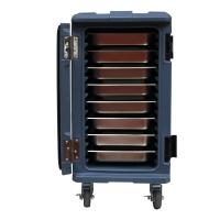 China Plastic 120L Insulated Pan Carrier Commercial Insulated Food Pan Carrier Navy White for sale