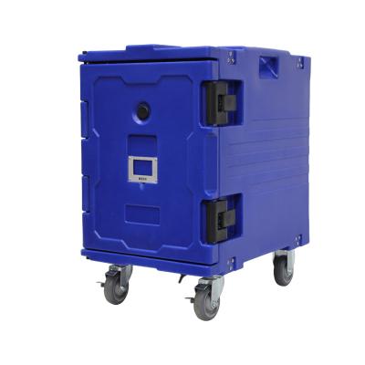 China 90L Camping Insulated Food Pan Carrier For Hot Food Blue for sale